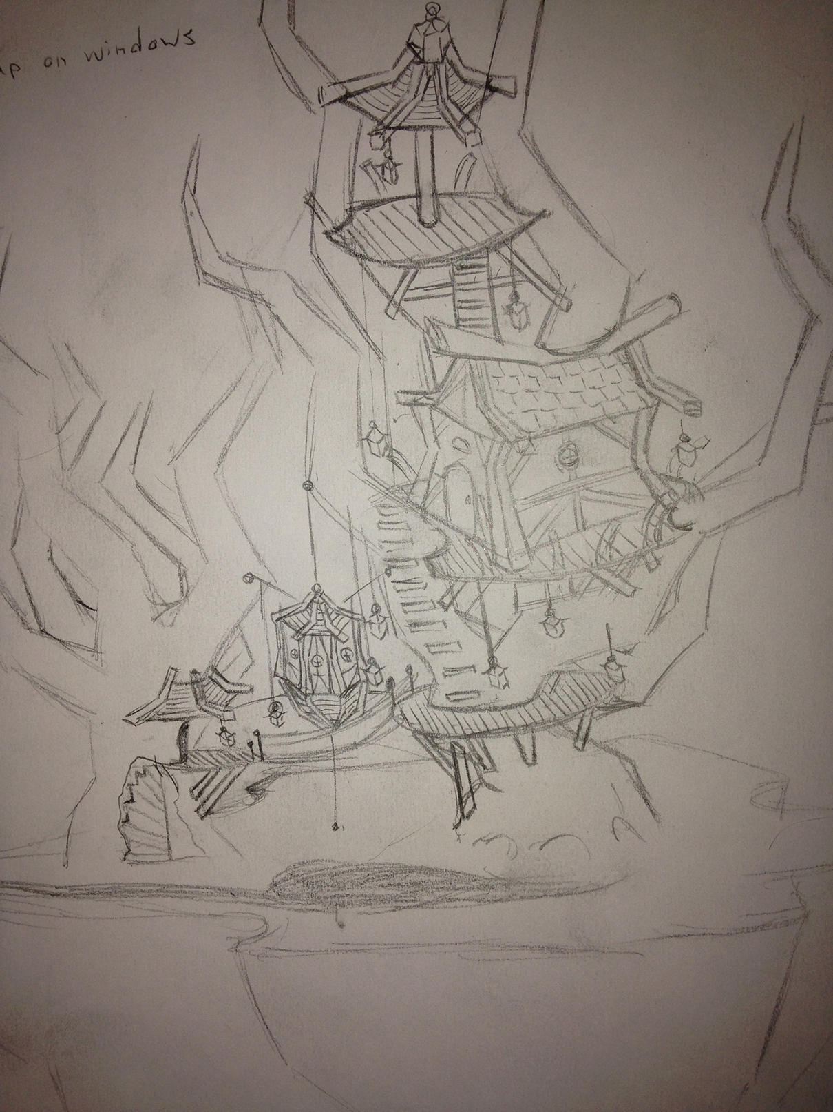 Tree House Diorama — polycount