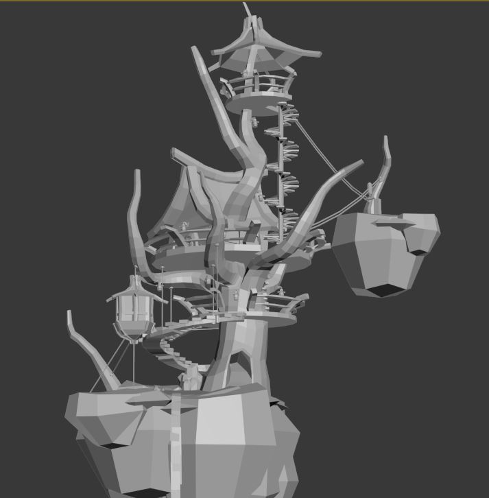 Tree_House_Composition — polycount