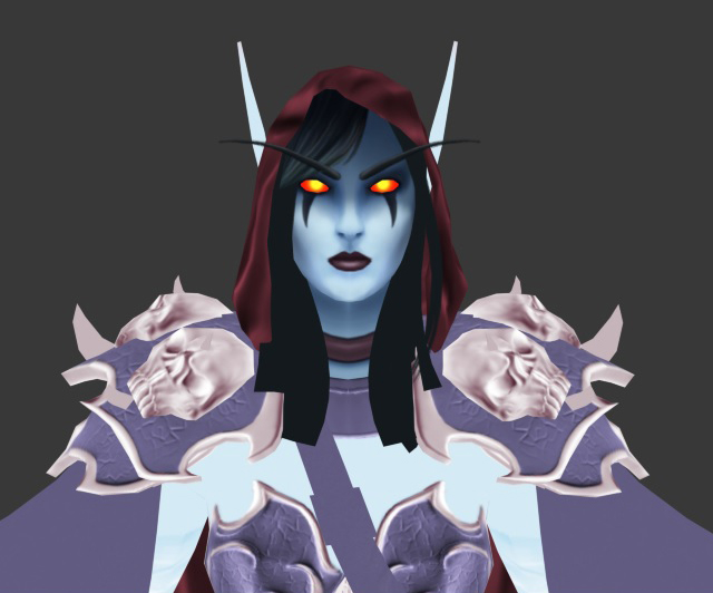 WIP Sylvanas — polycount