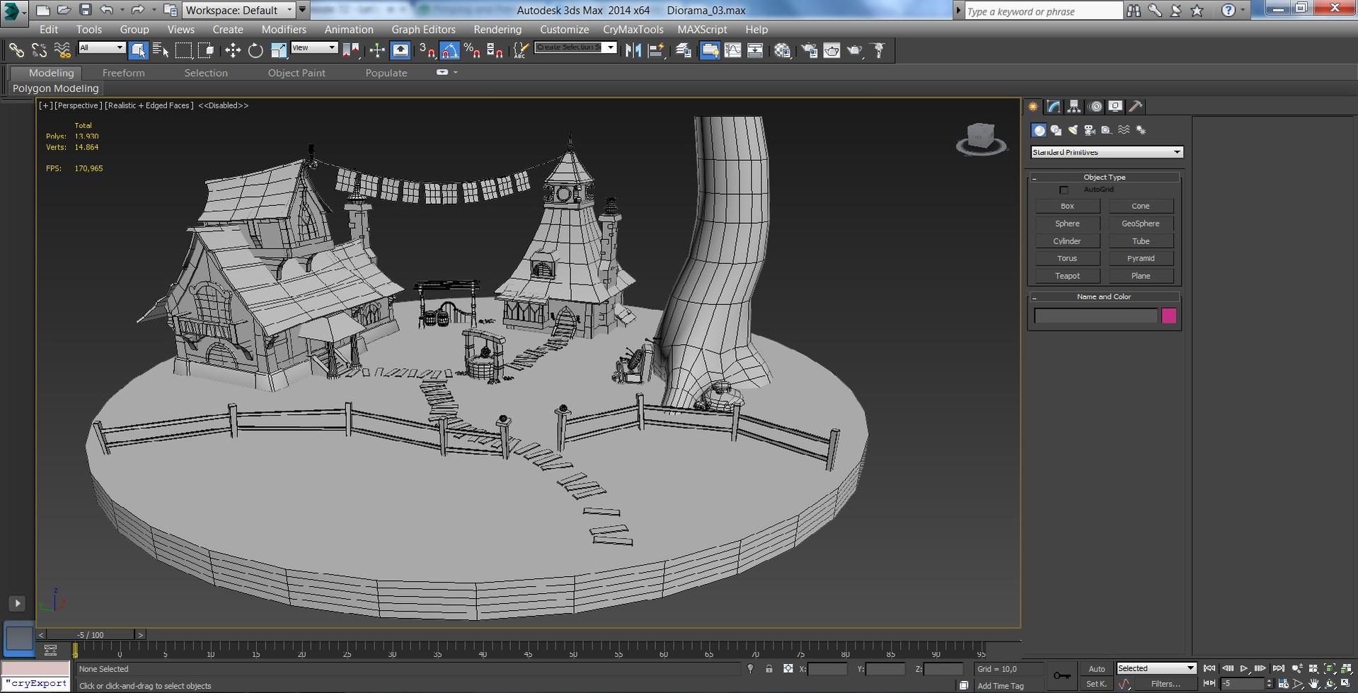Udk Village Scene Polycount
