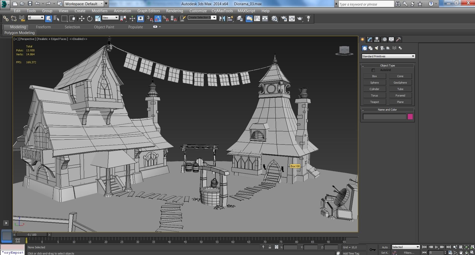 Udk Village Scene Polycount