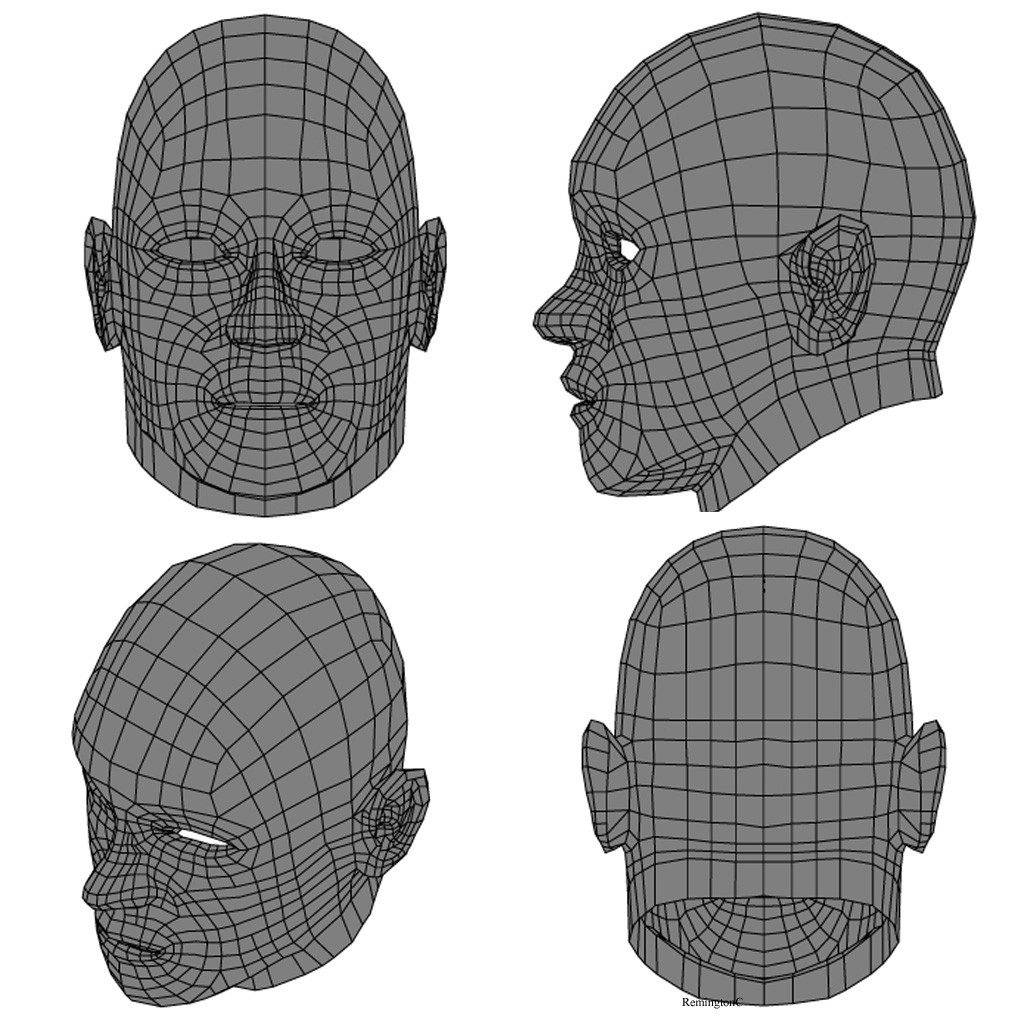 [WIP] Character Model head — polycount