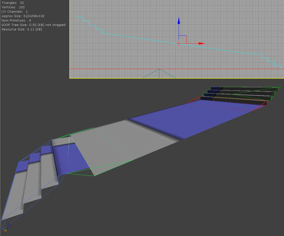 Problem with collision — polycount