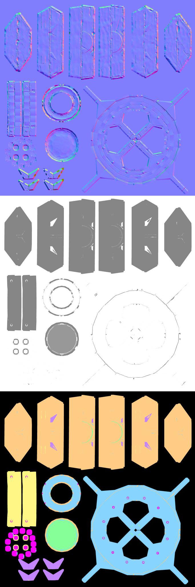 xNormal Map Problem - Intersecting polygons when trying to bake multiple objects — polycount