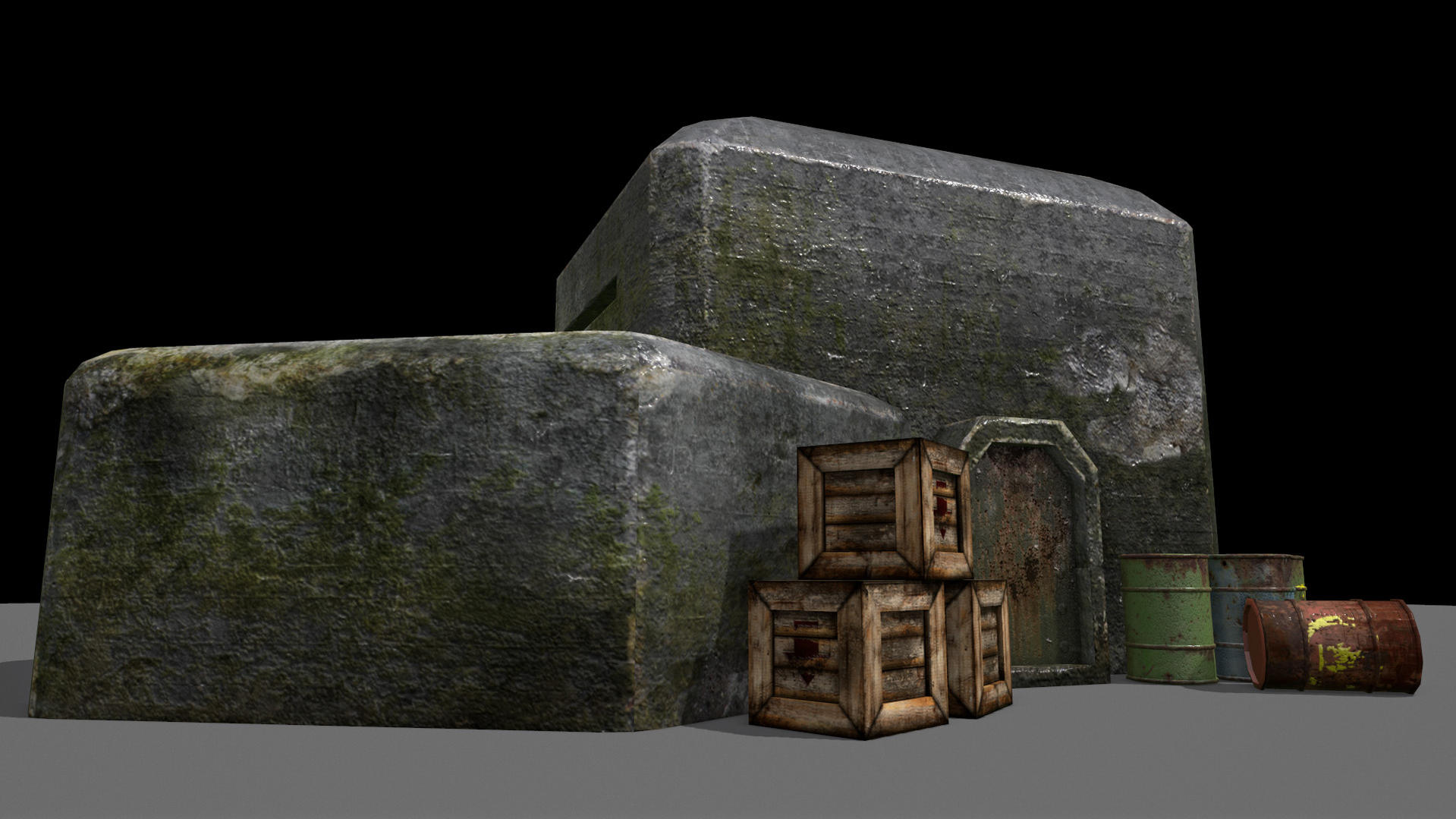 Old Bunker — polycount