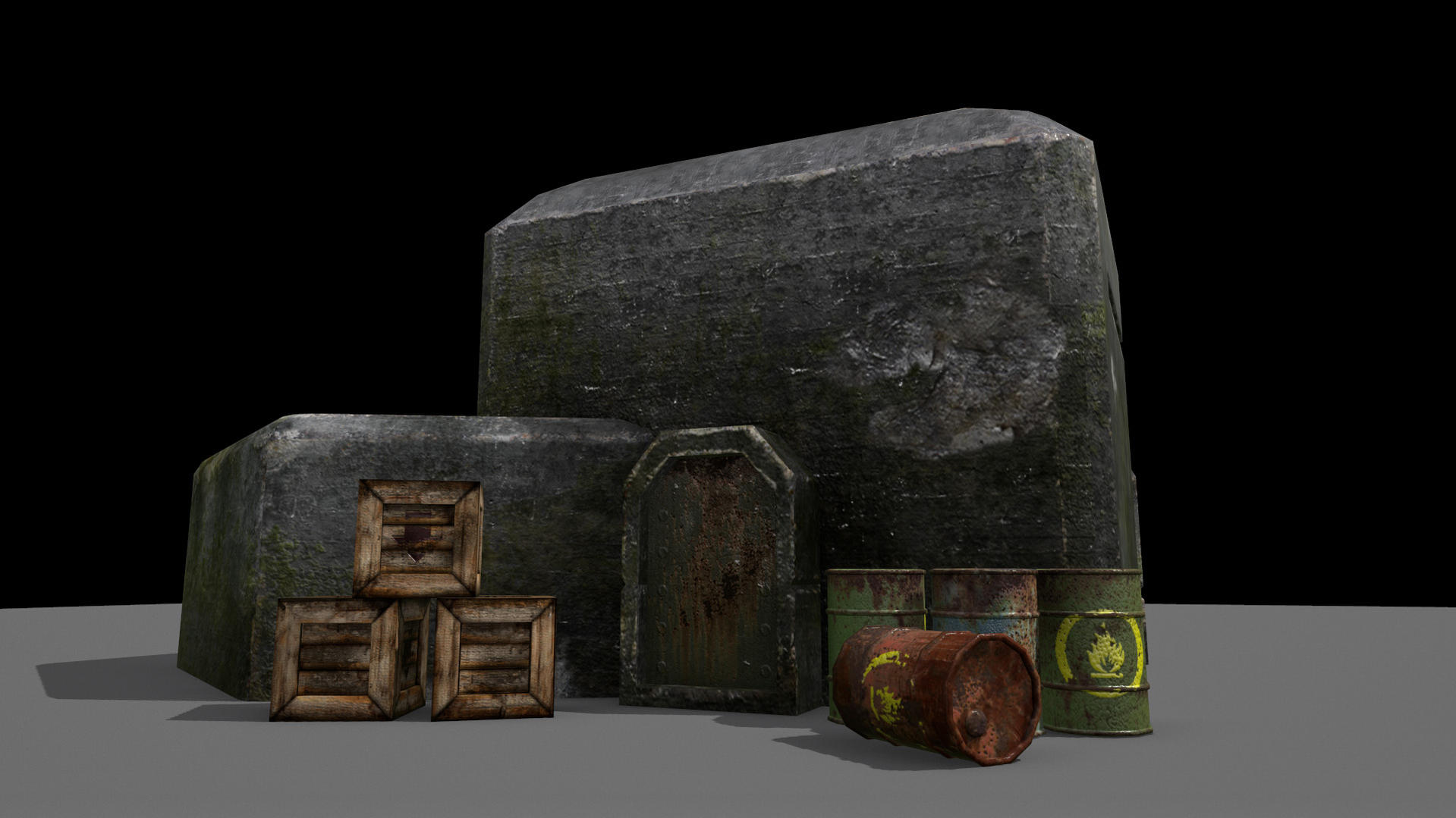 Old Bunker — polycount