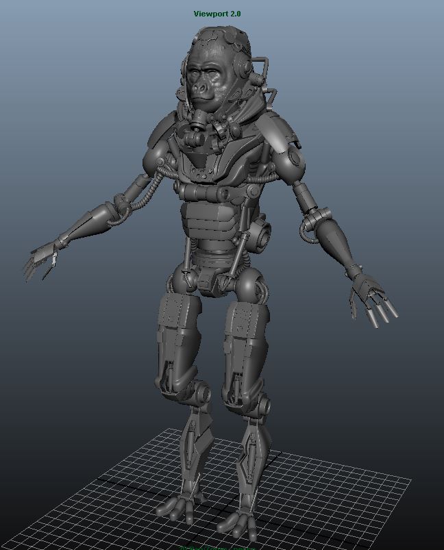 FightPunch Character c@c — polycount