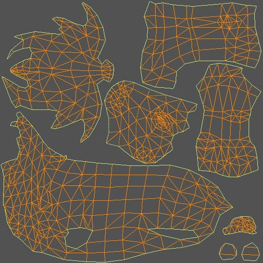 UV map stretching question — polycount
