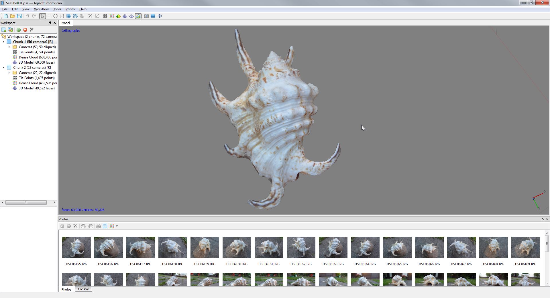 [UE4/Unity] Photoscanned seashells — polycount