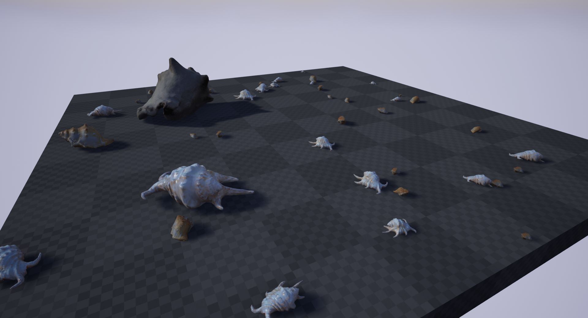 [UE4/Unity] Photoscanned seashells — polycount