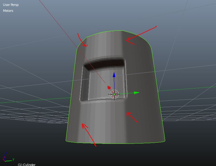 Subdivision geometry problem — polycount