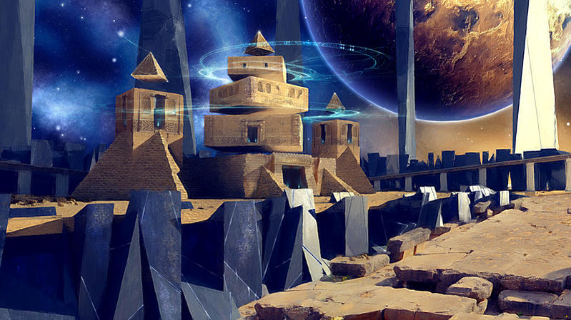 UTMC - Space temple — polycount