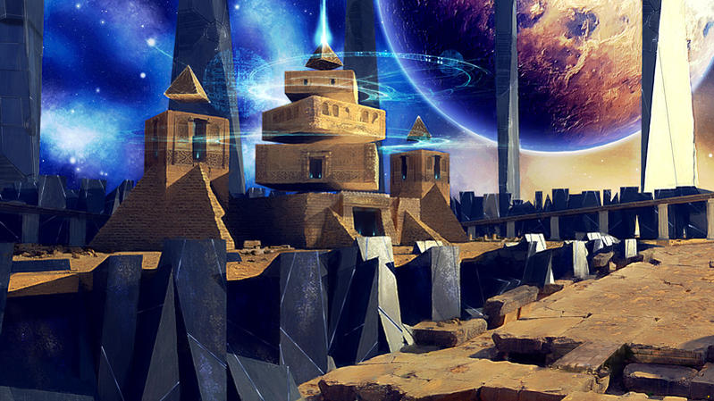 UTMC - Space temple — polycount