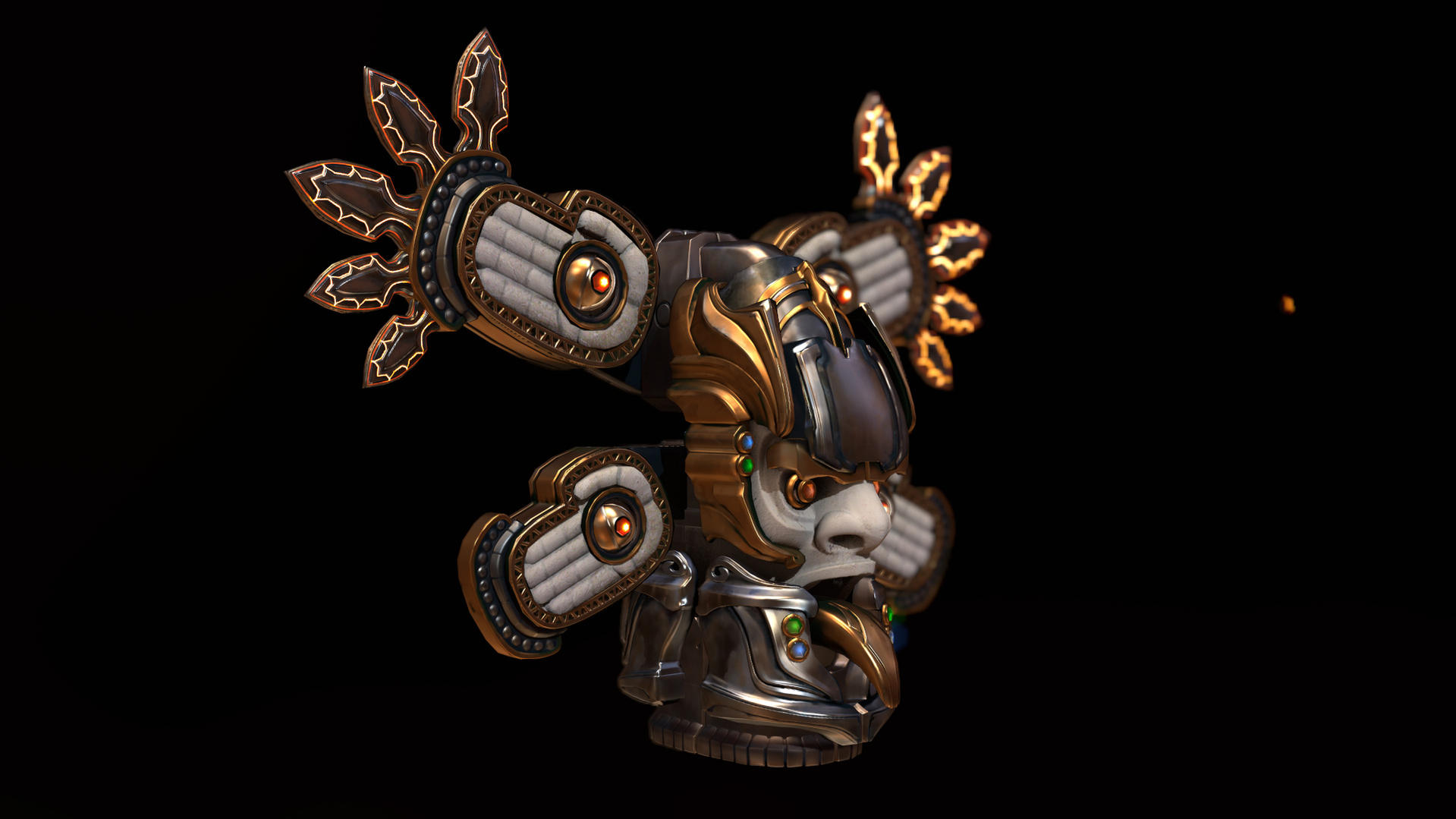 Temple Guardian — polycount