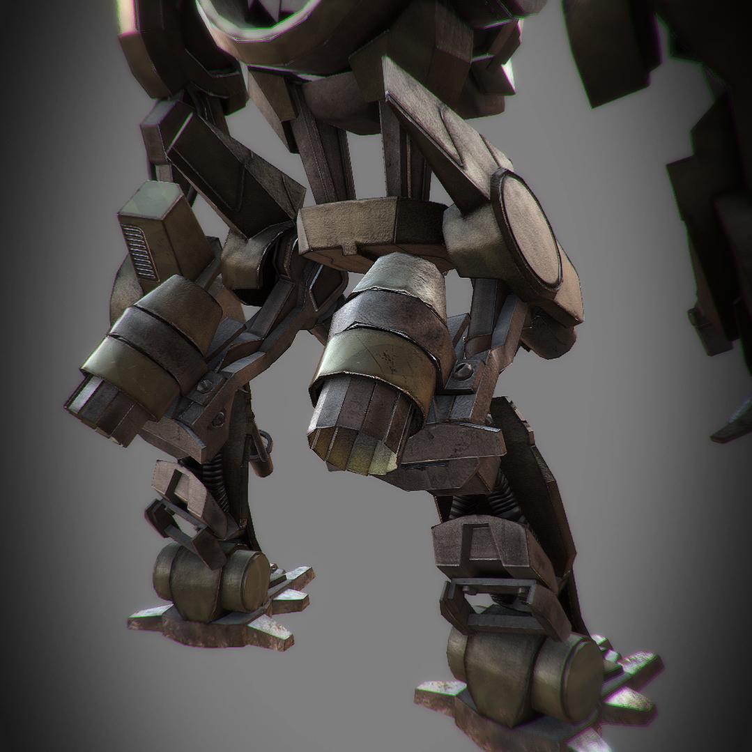 [WIP] Mechanoid - Unity Package — polycount