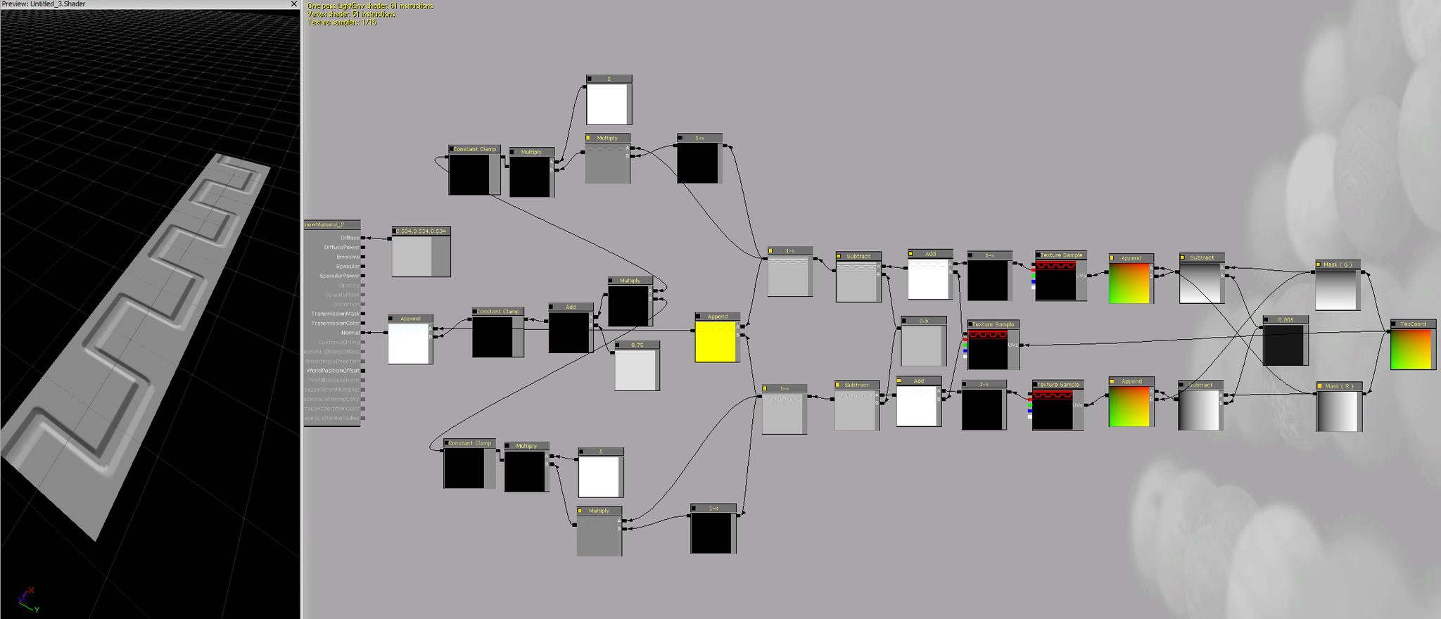 Turning a float into texture2D? — polycount