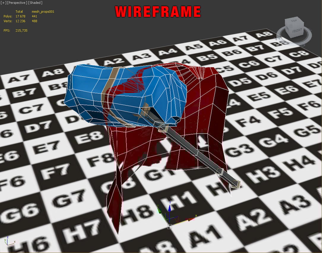Alpha Map and sorting issues — polycount
