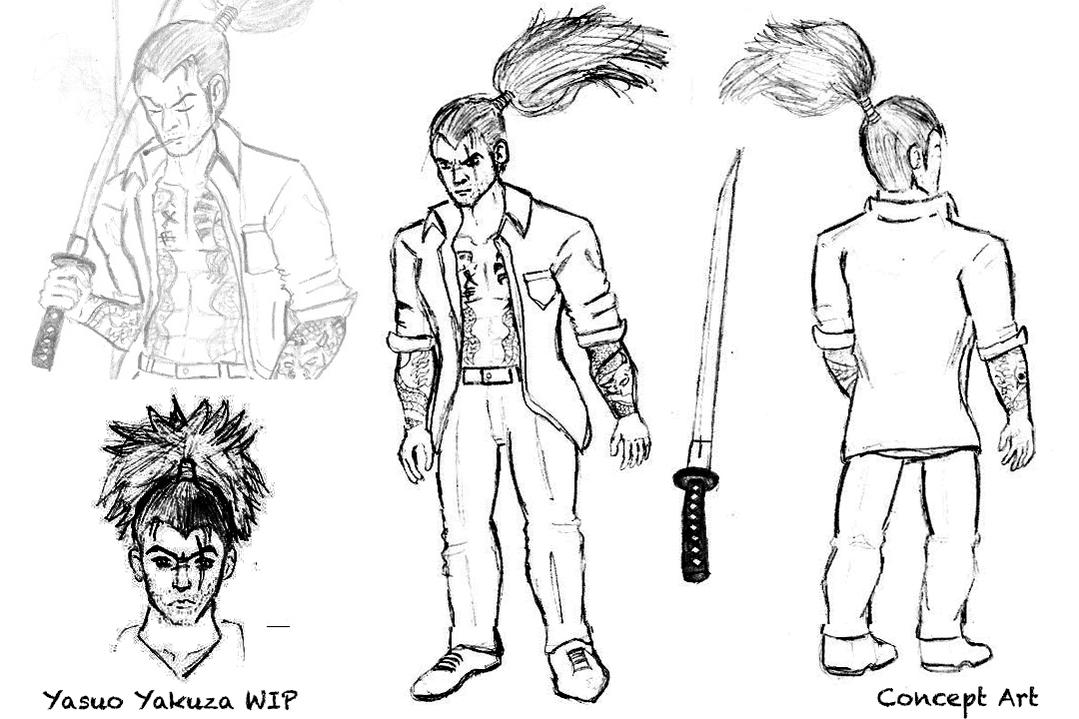 Yakuza Concept Art