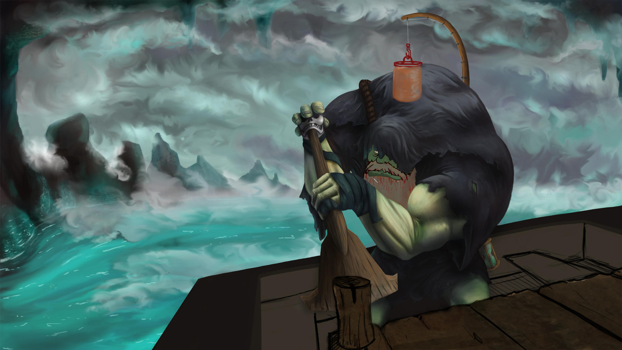 [Riot Art Contest] - Ferryman Yorick — polycount