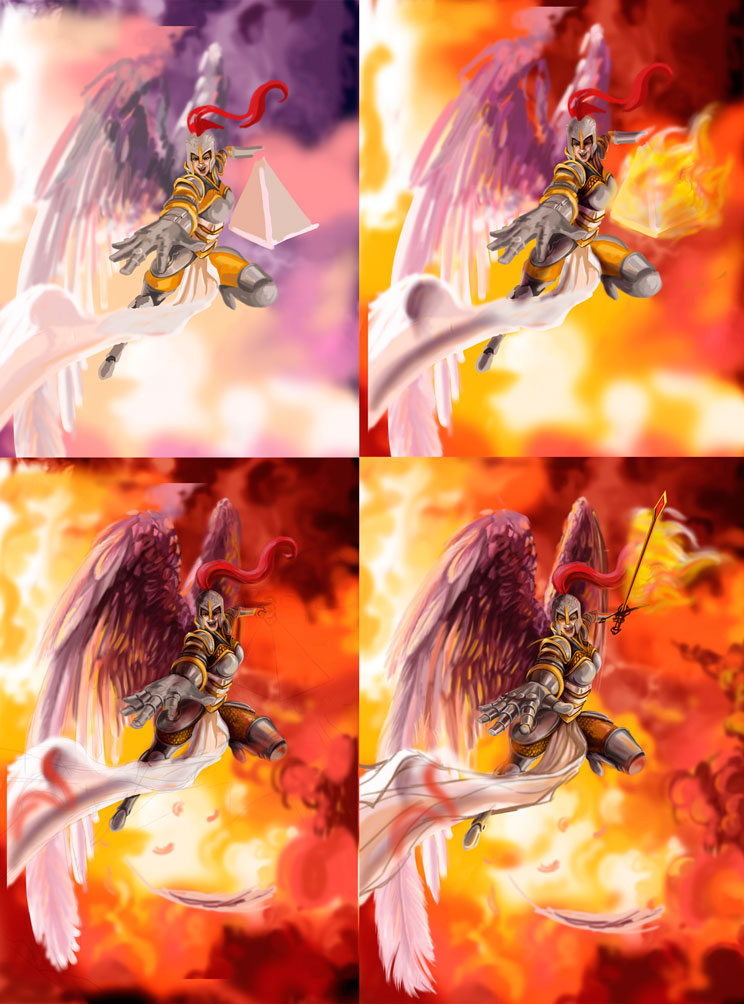 [Riot Art Contest] Kayle (gimtim) — polycount