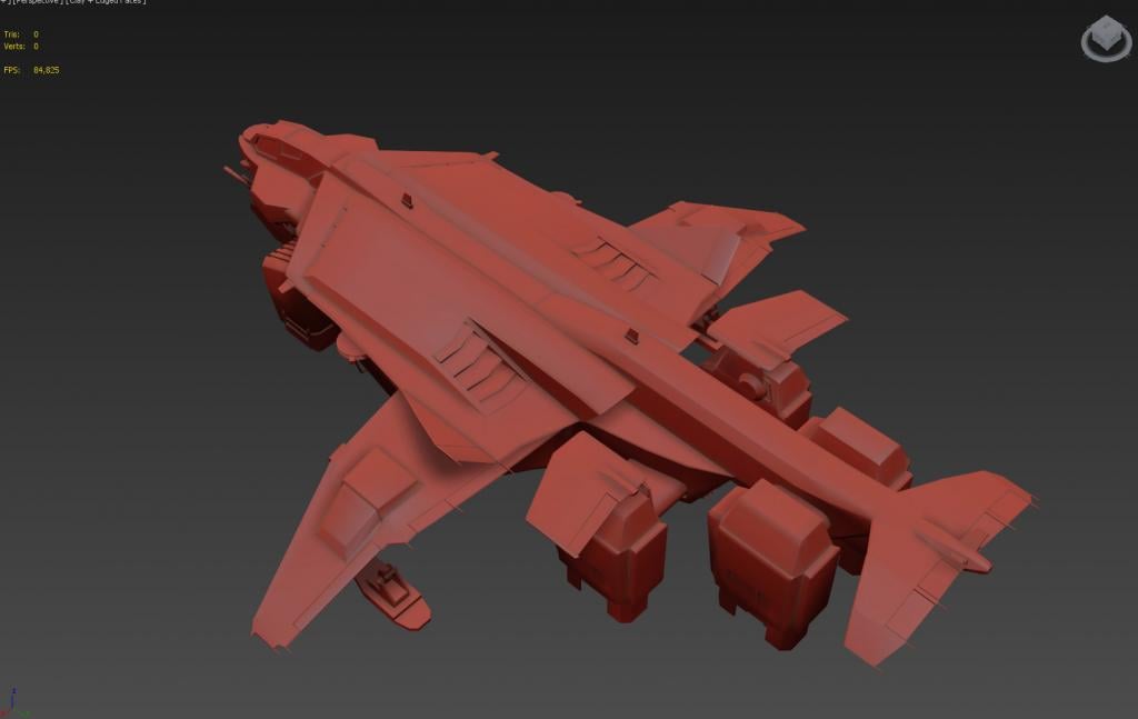 isa dropship — polycount