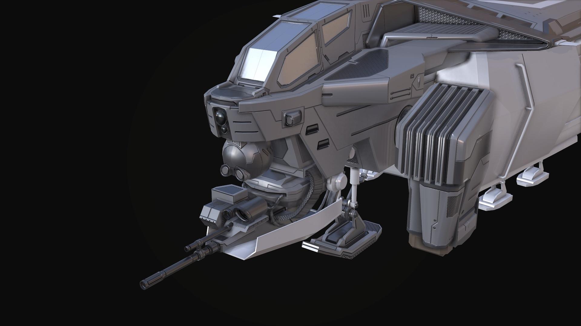 isa dropship — polycount