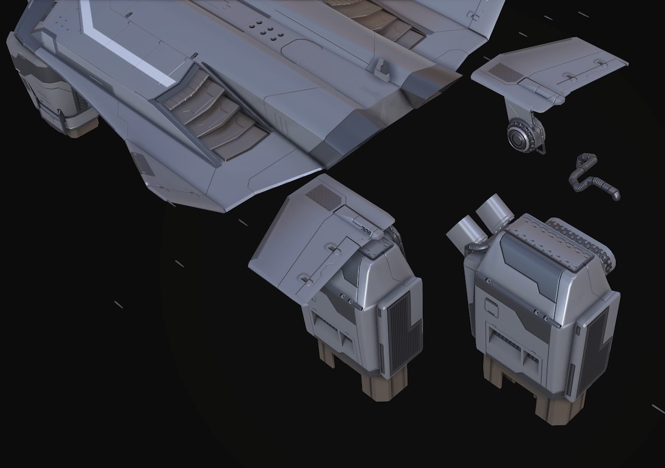 isa dropship — polycount