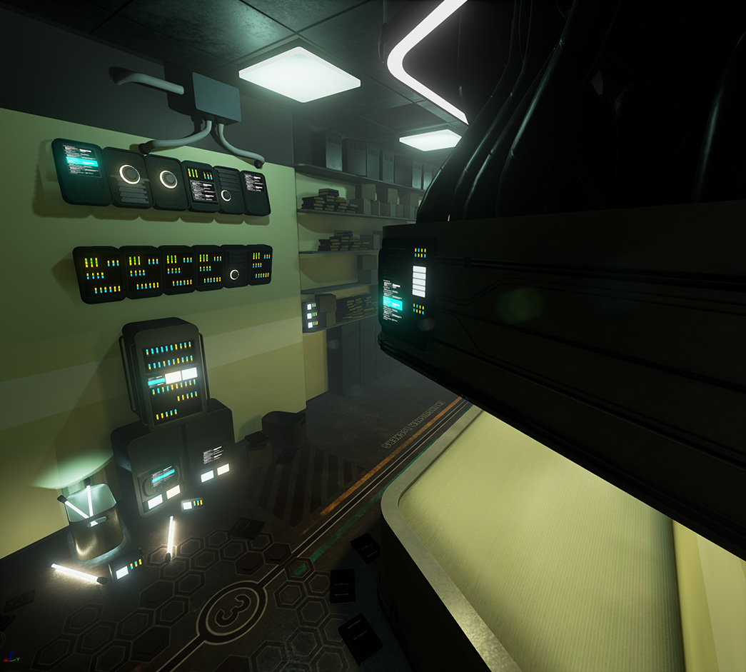 UE4 Sci-Fi Room — polycount