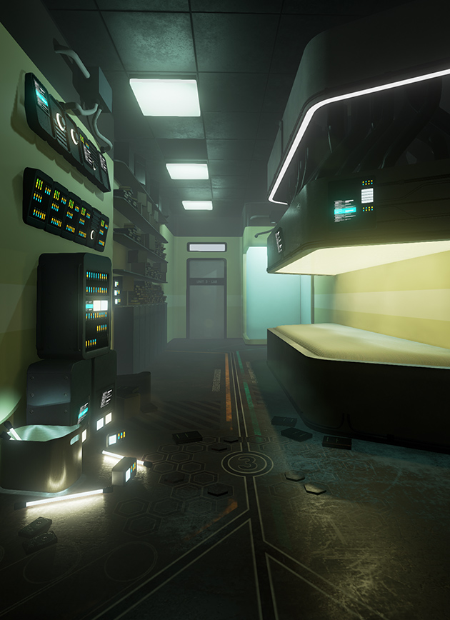 UE4 Sci-Fi Room — polycount