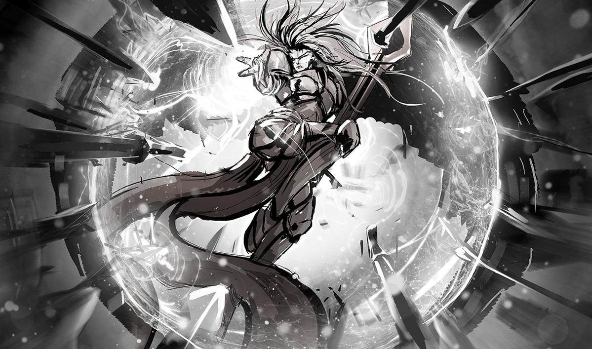 [Riot Art Contest] Kayle-The Judicator — polycount