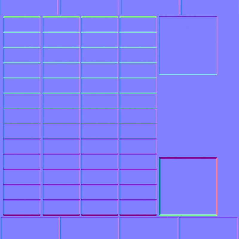 Normalmap baking — polycount