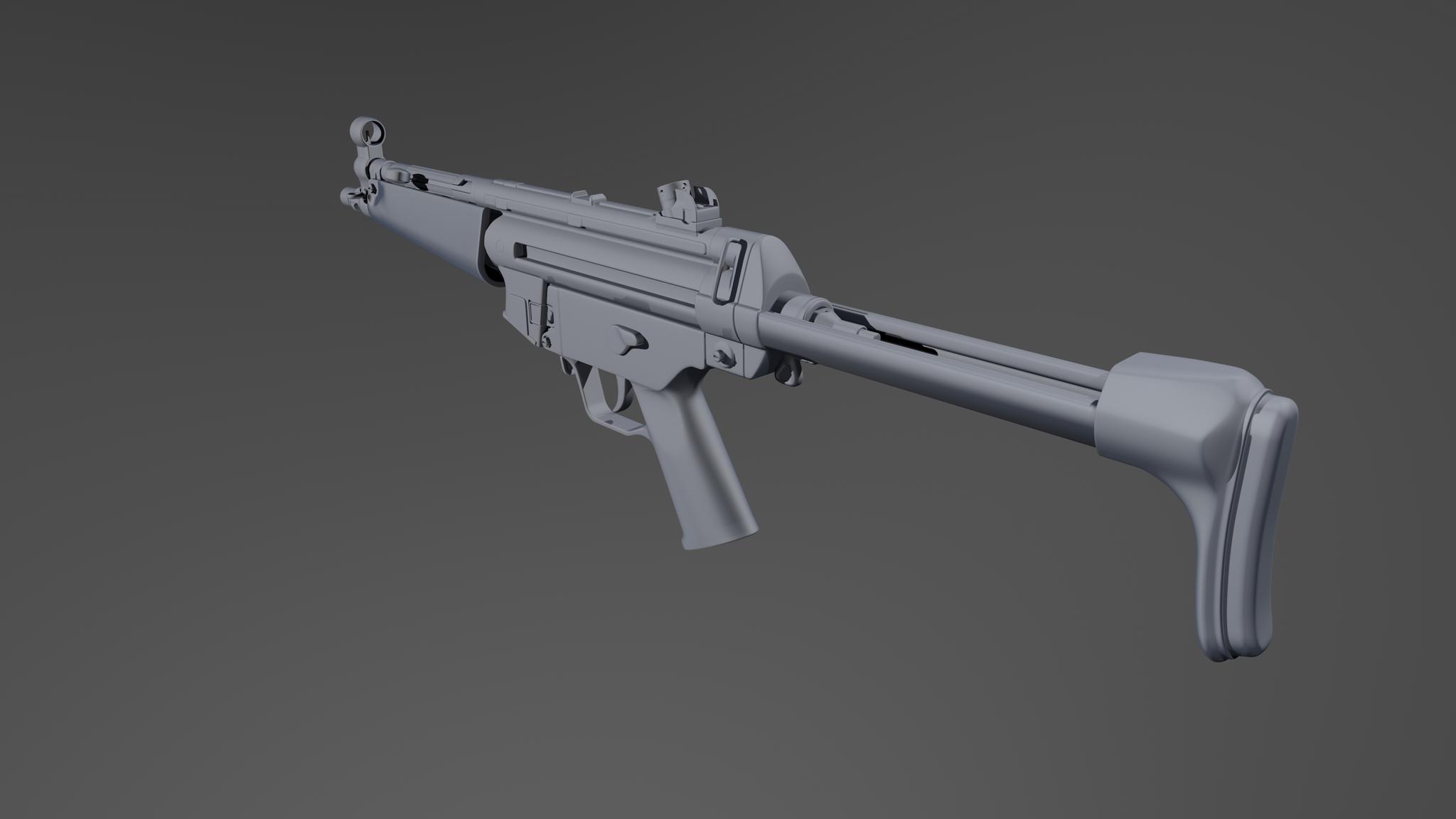 My MP5 — polycount
