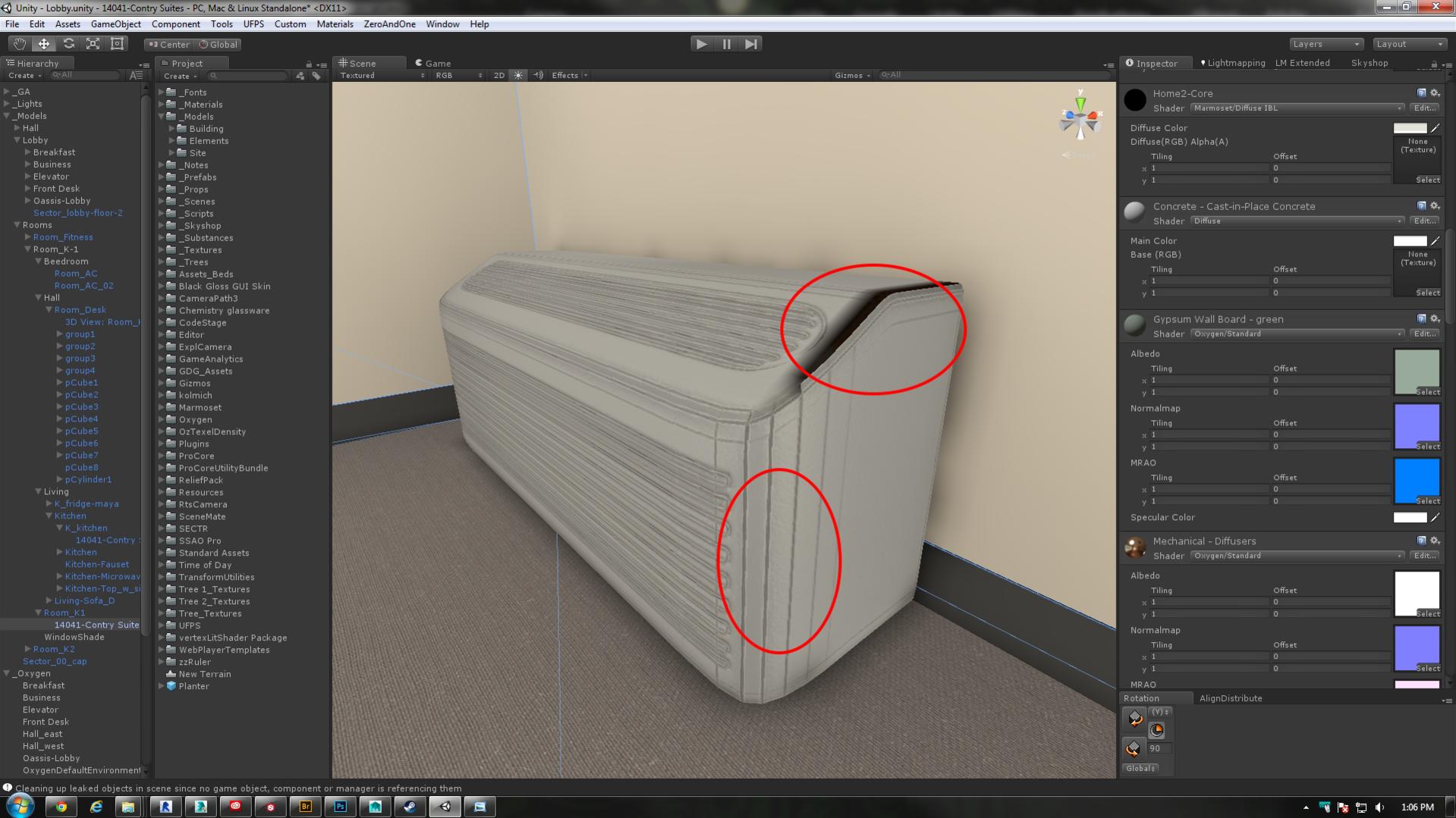 Low poly asset creation workflow — polycount