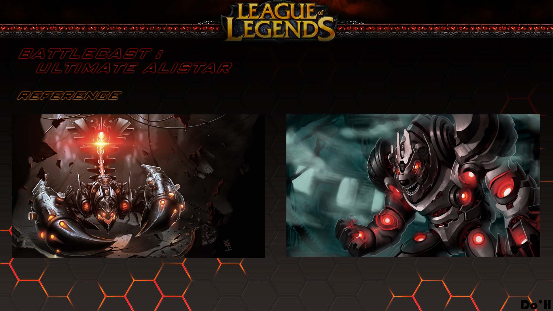 The Battle-Cast Ultimate Alistar — polycount