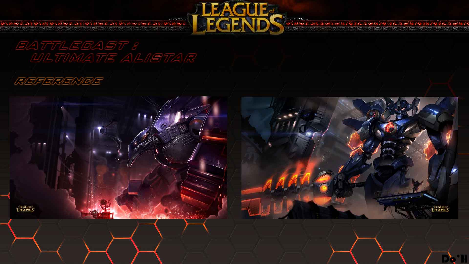 The Battle-Cast Ultimate Alistar — polycount