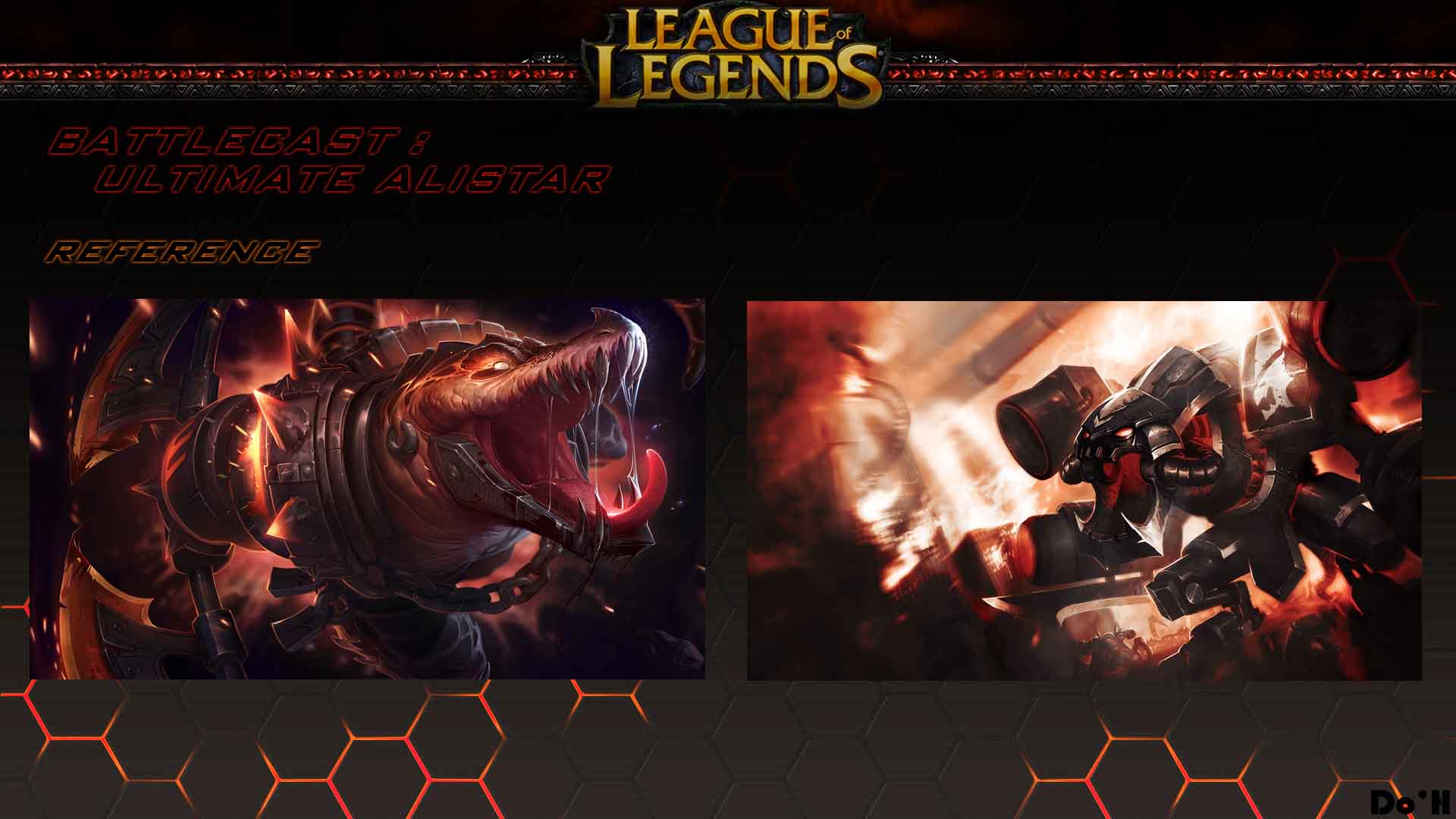 The Battle-Cast Ultimate Alistar — polycount