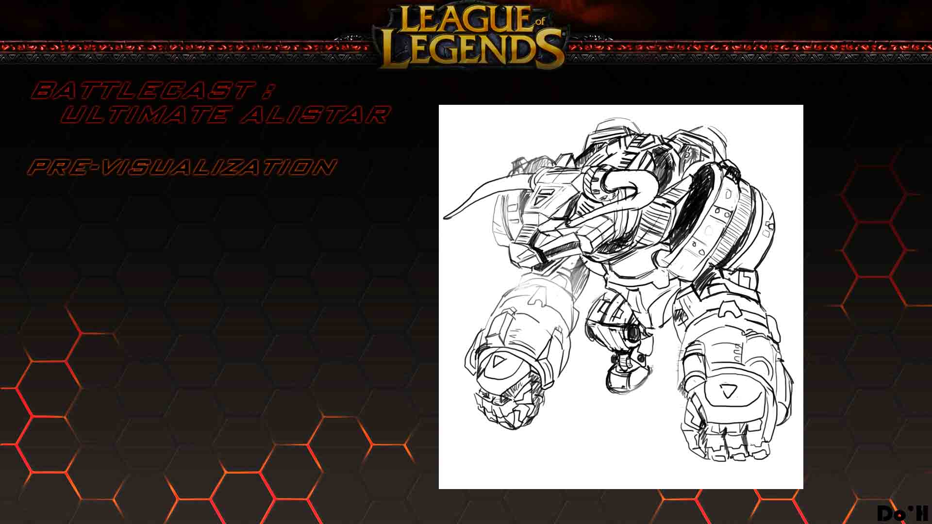 The Battle-Cast Ultimate Alistar — polycount