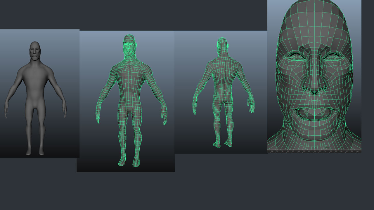 Just finished retopologizing a sculpt, would like feedback — polycount