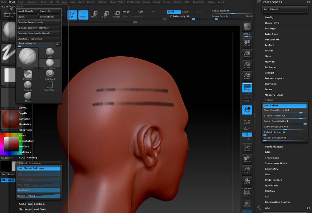 Tablet stroke dotting/gaps/spacing problem — polycount