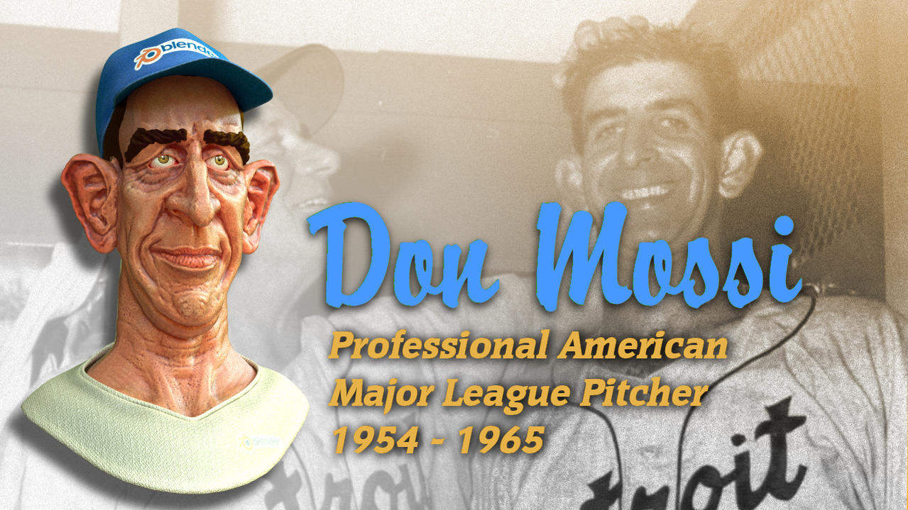 Don Mossi sculpting timelapse — polycount