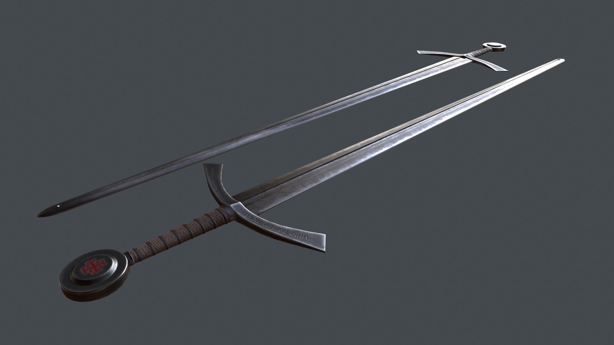 Crusider Sword - PBR (ish) — polycount
