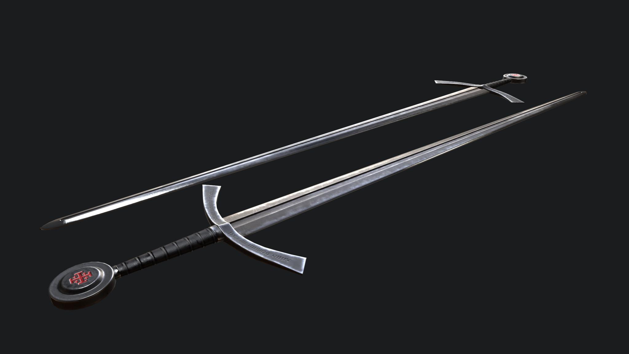 Crusider Sword - PBR (ish) — polycount