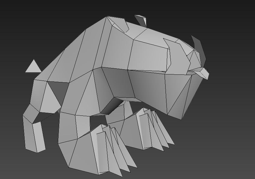 CRITIQUE MY: raptor and doggy (low poly) — polycount