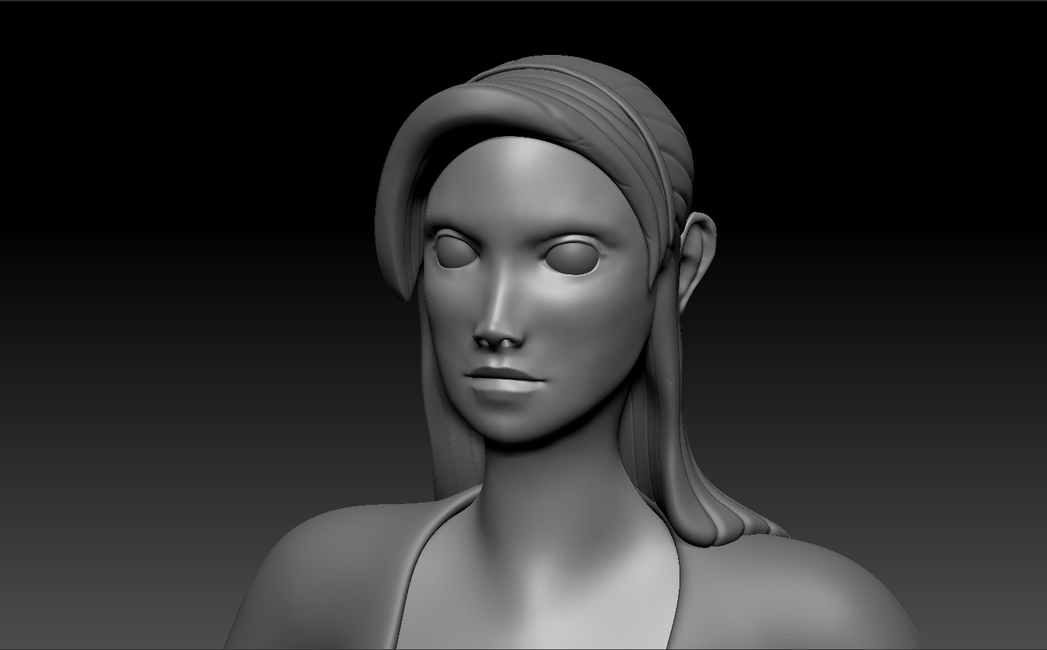 3D Character in ZBrush (First Attempt) — polycount