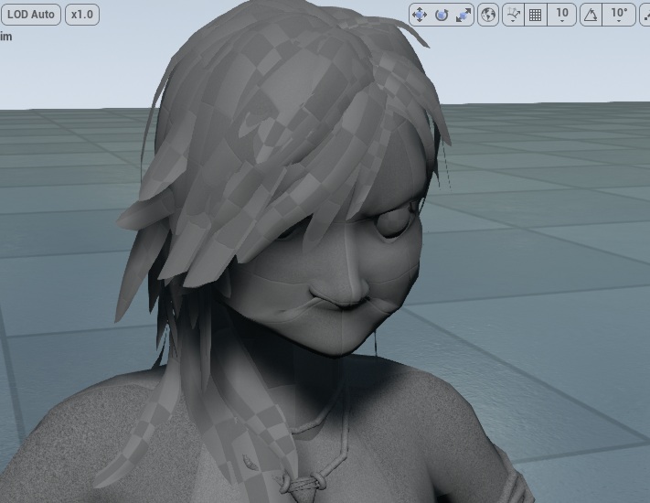 UE4 facial Morph Target error — polycount