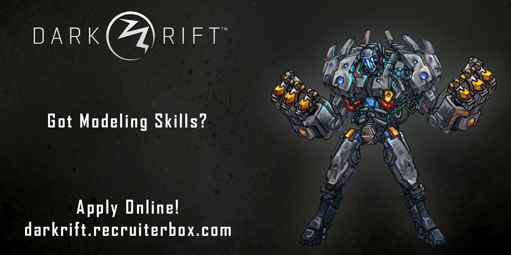 Dark Rift Entertainment Inc Looking for 3D Character Modeler plus ...