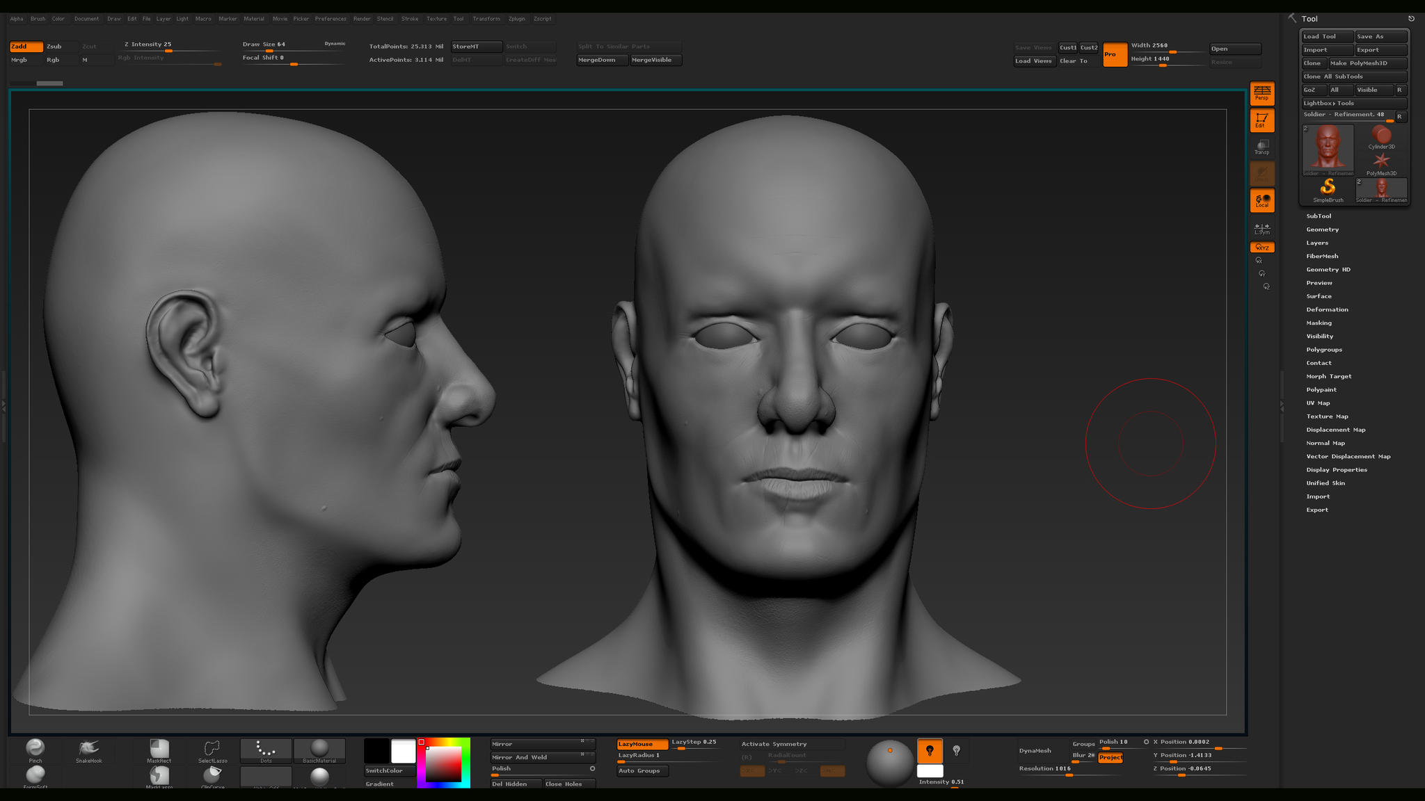 Male Character (WIP) — polycount