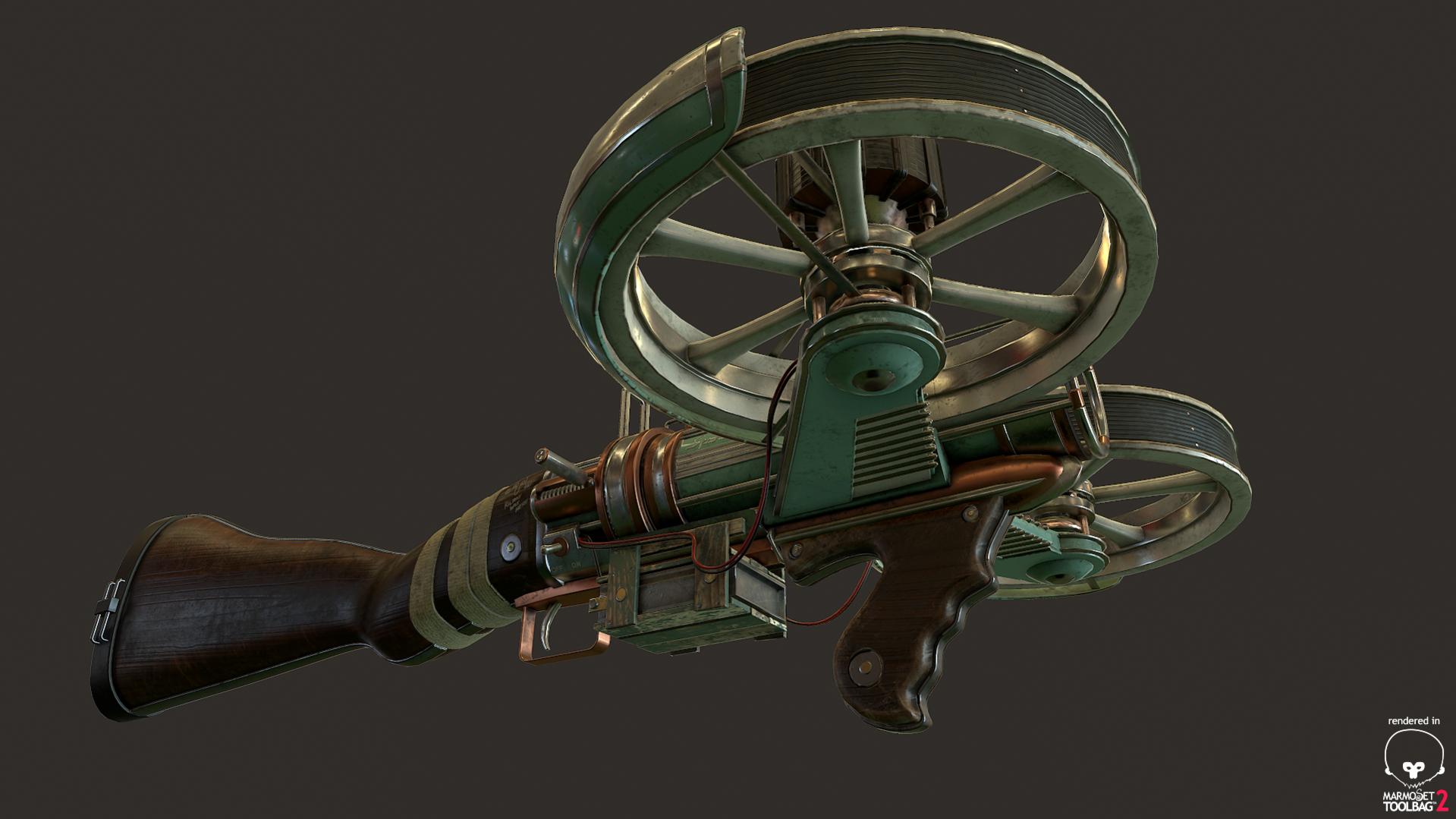 1950s Grenade Launcher — polycount