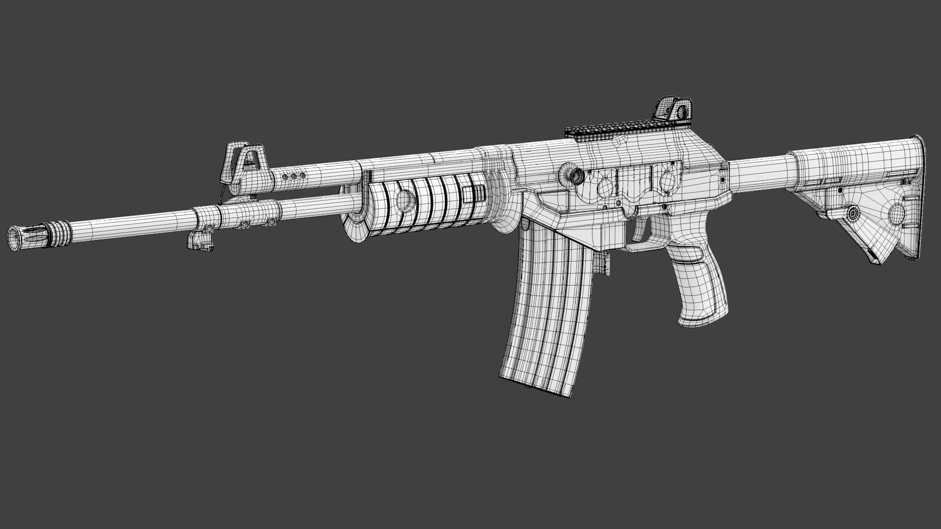 Need help with modeling weapons — polycount