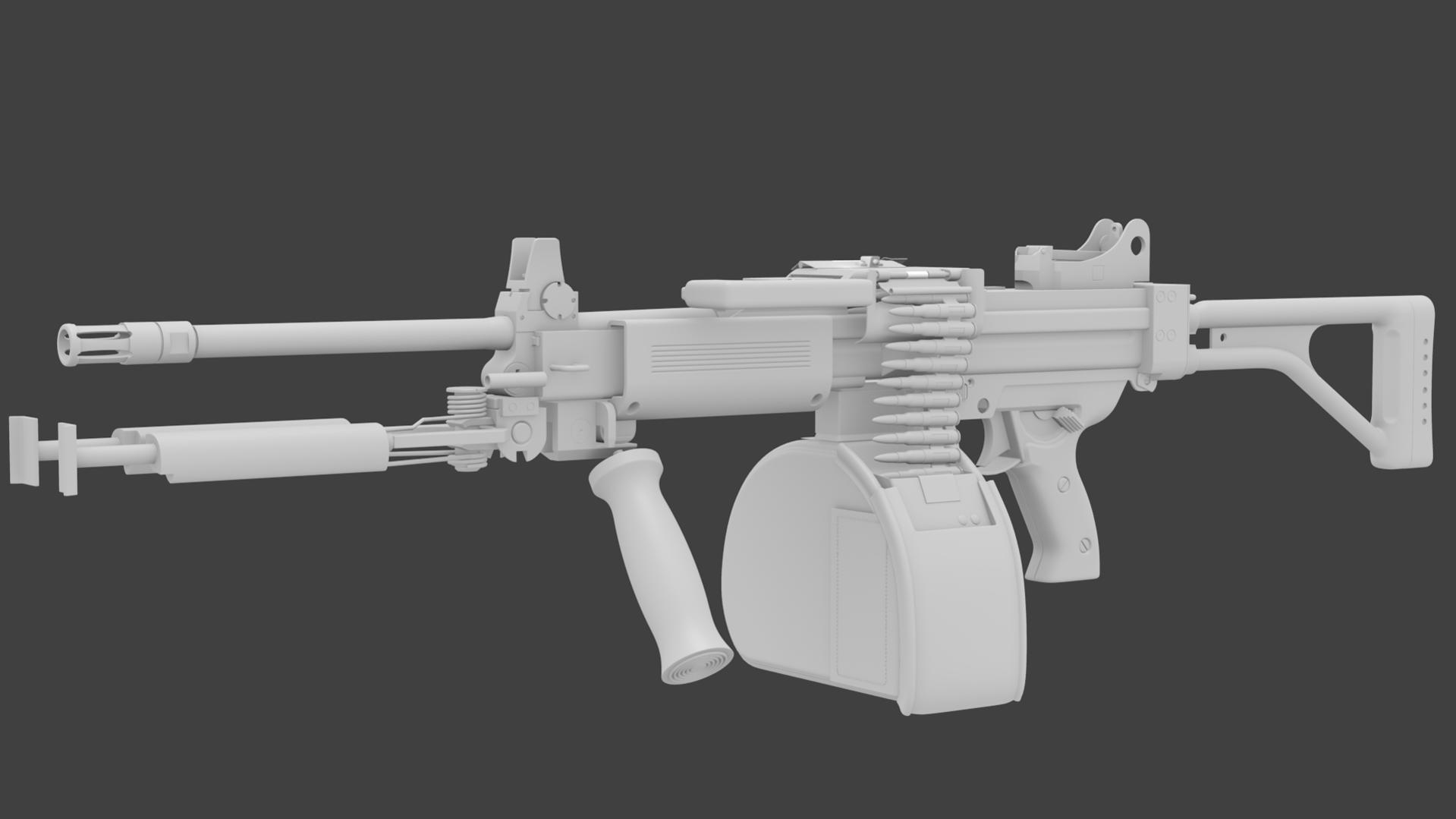 Need help with modeling weapons — polycount